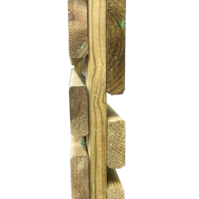 Tuscan Contemporary Fence Panel - Atlantic Timber